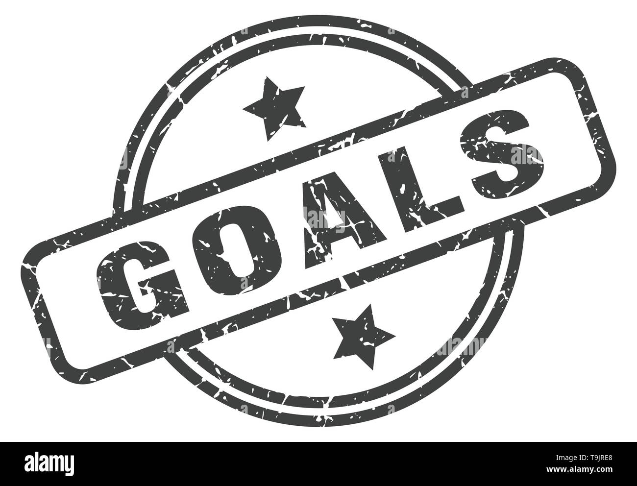 goals stamp isolated on white Stock Vector Image & Art - Alamy