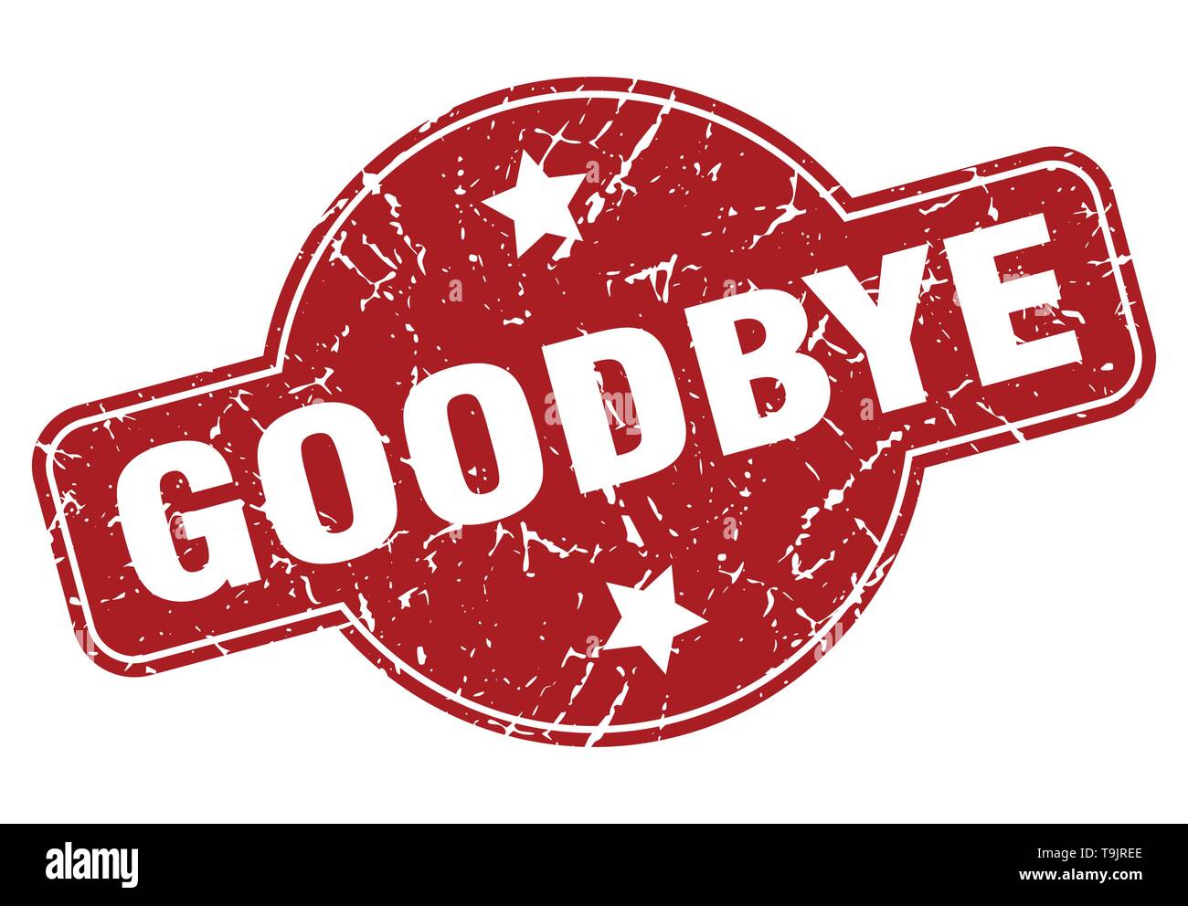 Goodbye seal Cut Out Stock Images & Pictures - Alamy