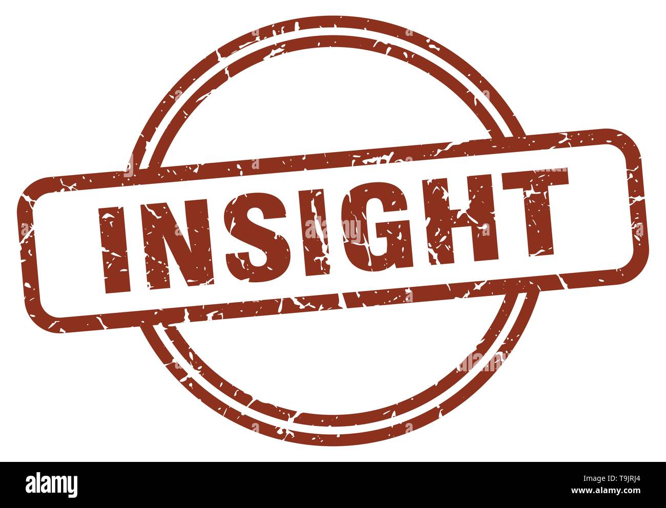 Insight stamp Stock Vector Images - Alamy