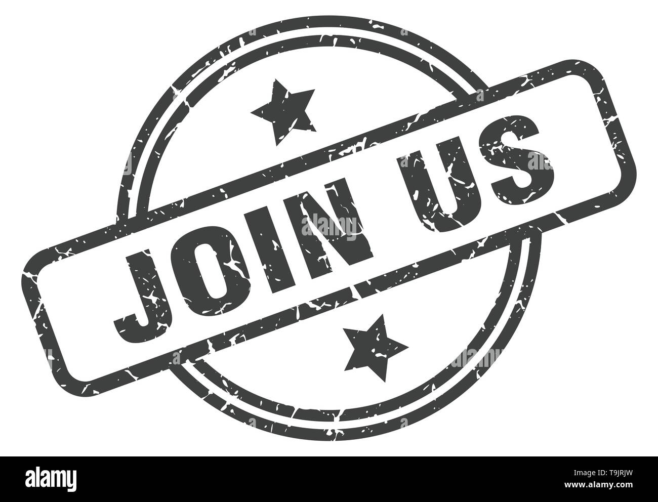 join us stamp isolated on white Stock Vector Image & Art - Alamy