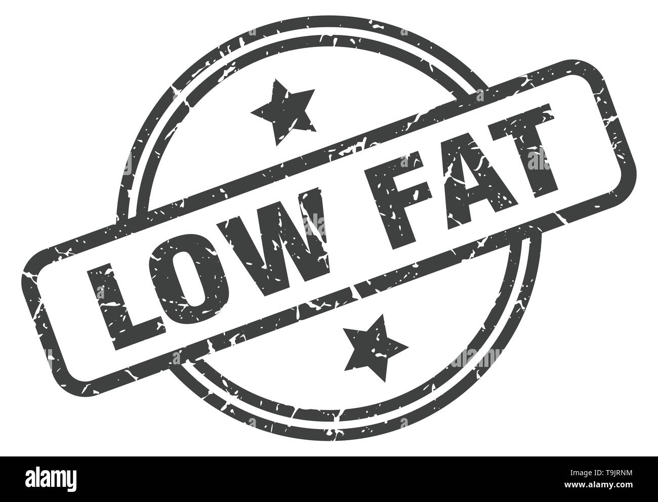 Low fat label circle hi-res stock photography and images - Alamy