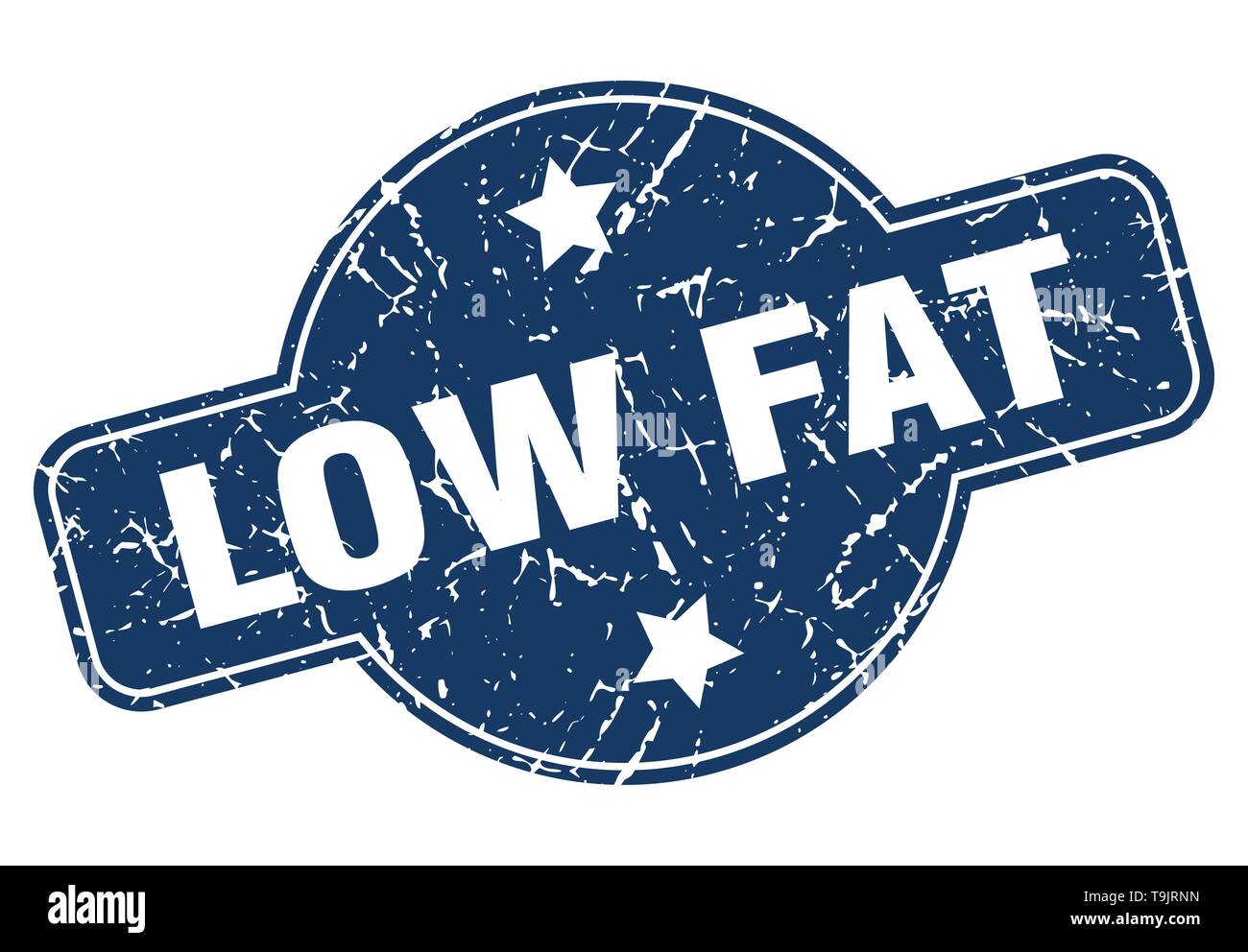 Low fat label circle hi-res stock photography and images - Alamy