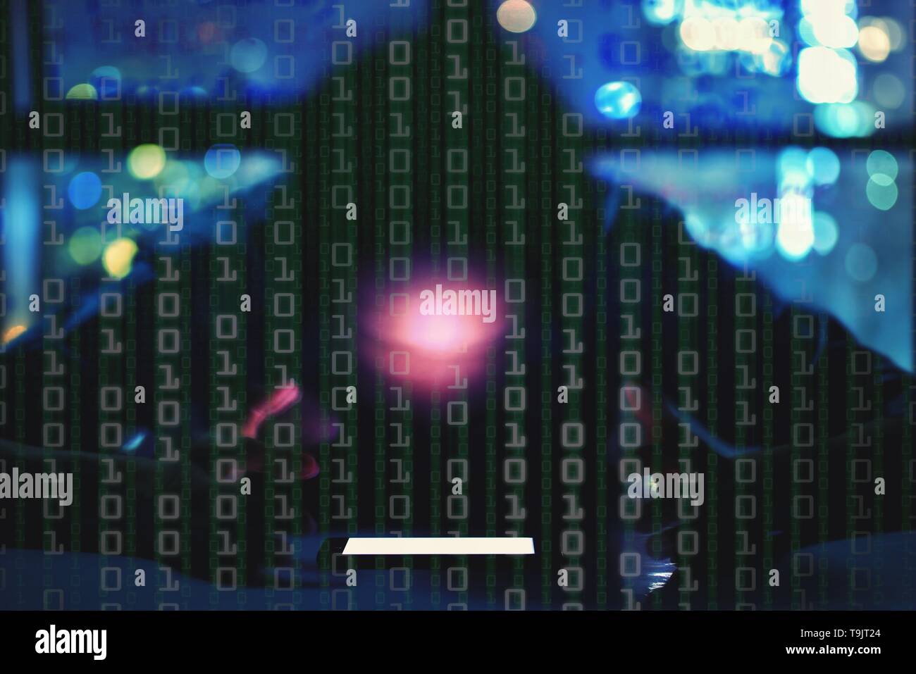 Man face blur anonymous hi-res stock photography and images - Alamy