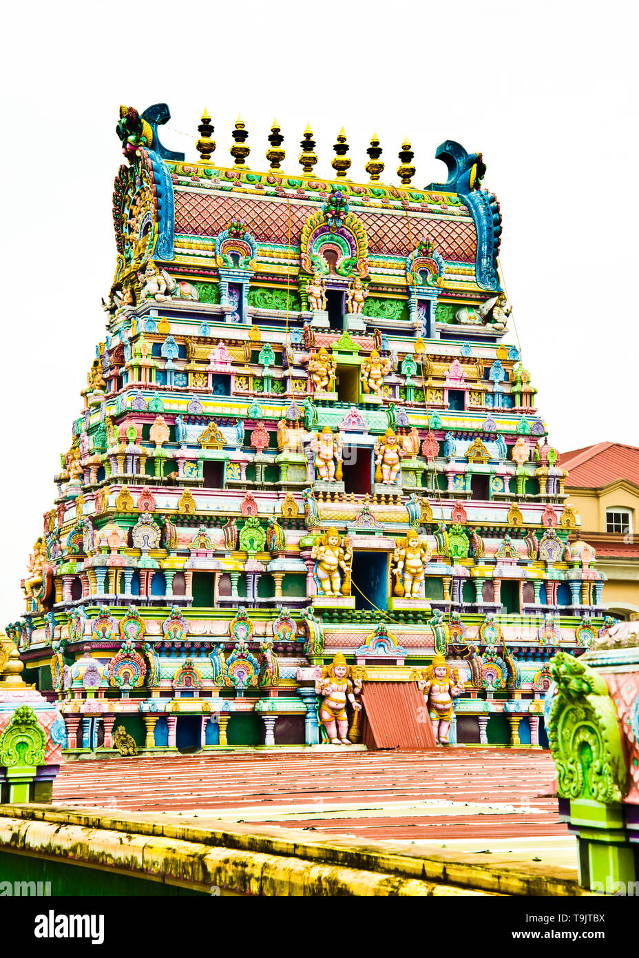 Arul mihu navasakthi vinayagar hindu temple hi-res stock photography ...