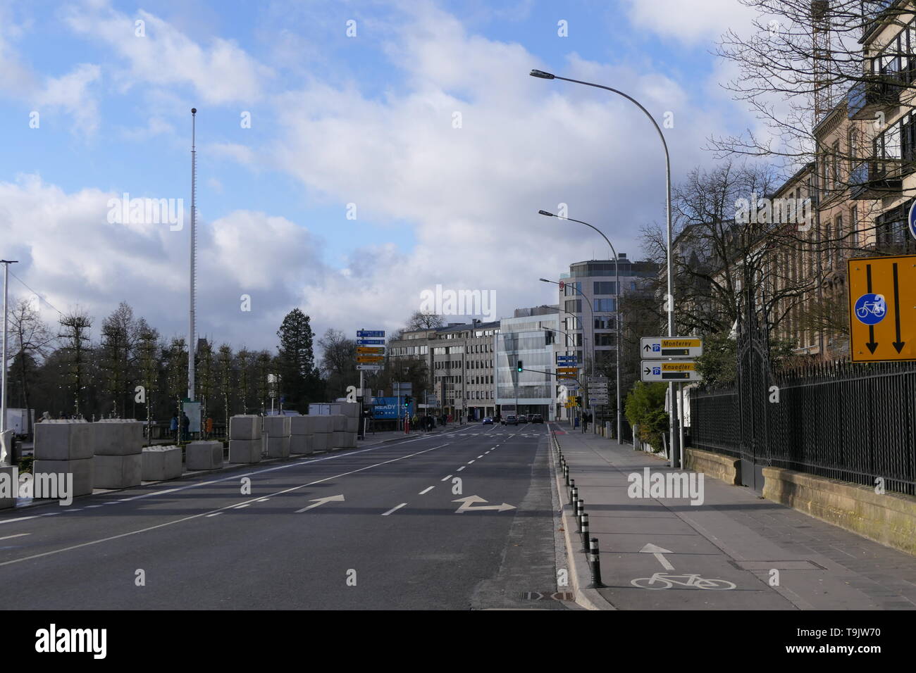 Main street luxembourg city hi-res stock photography and images - Alamy