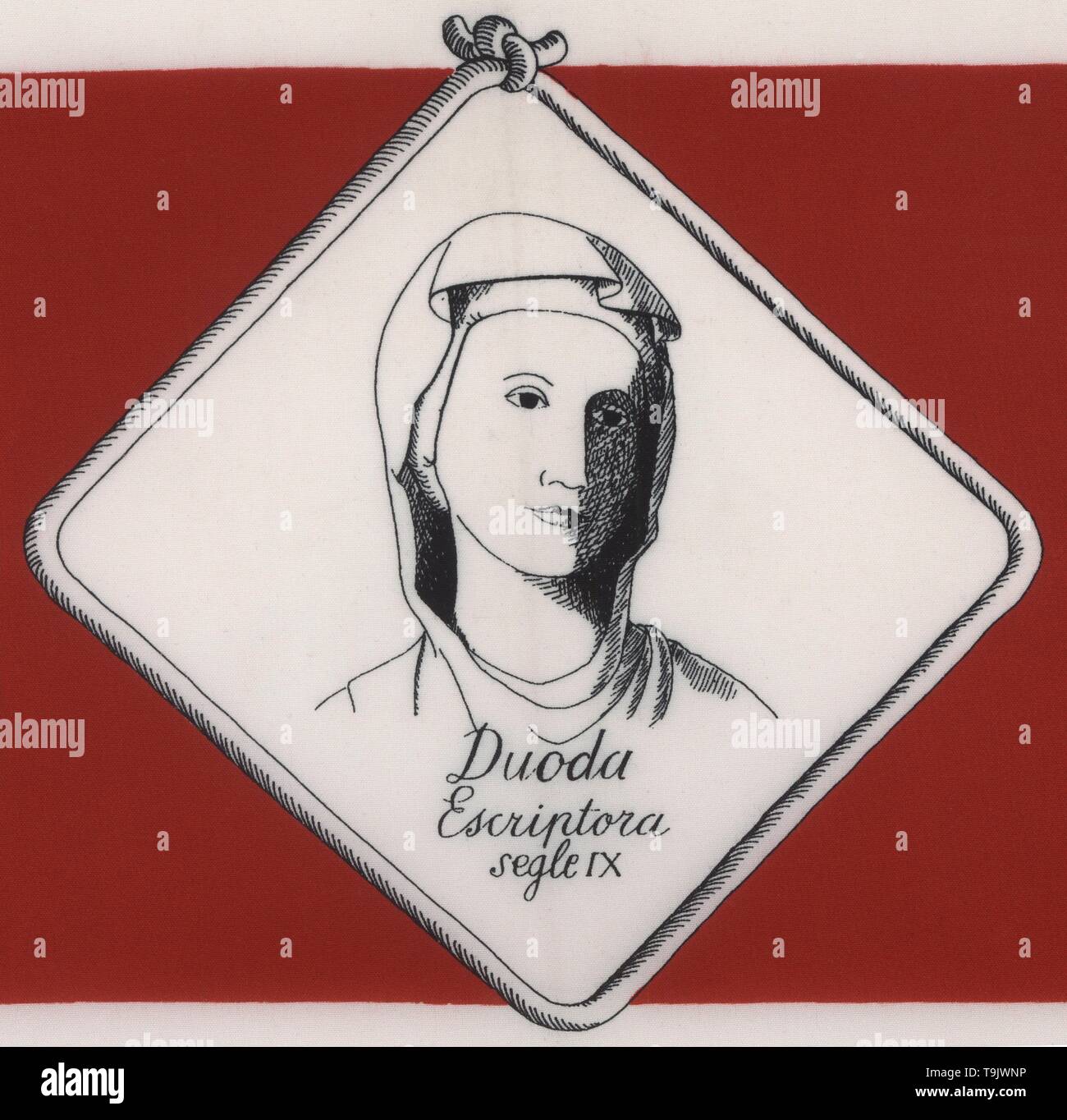 Duoda o Dhuoda (803-843), dama noble de origen carolingio, madre de ...