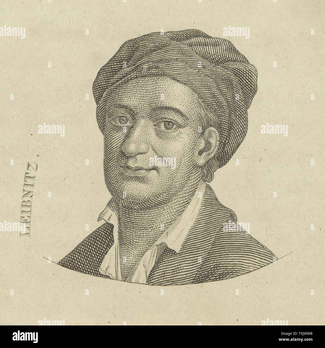 Portrait of gottfried wilhelm leibniz hi-res stock photography and ...