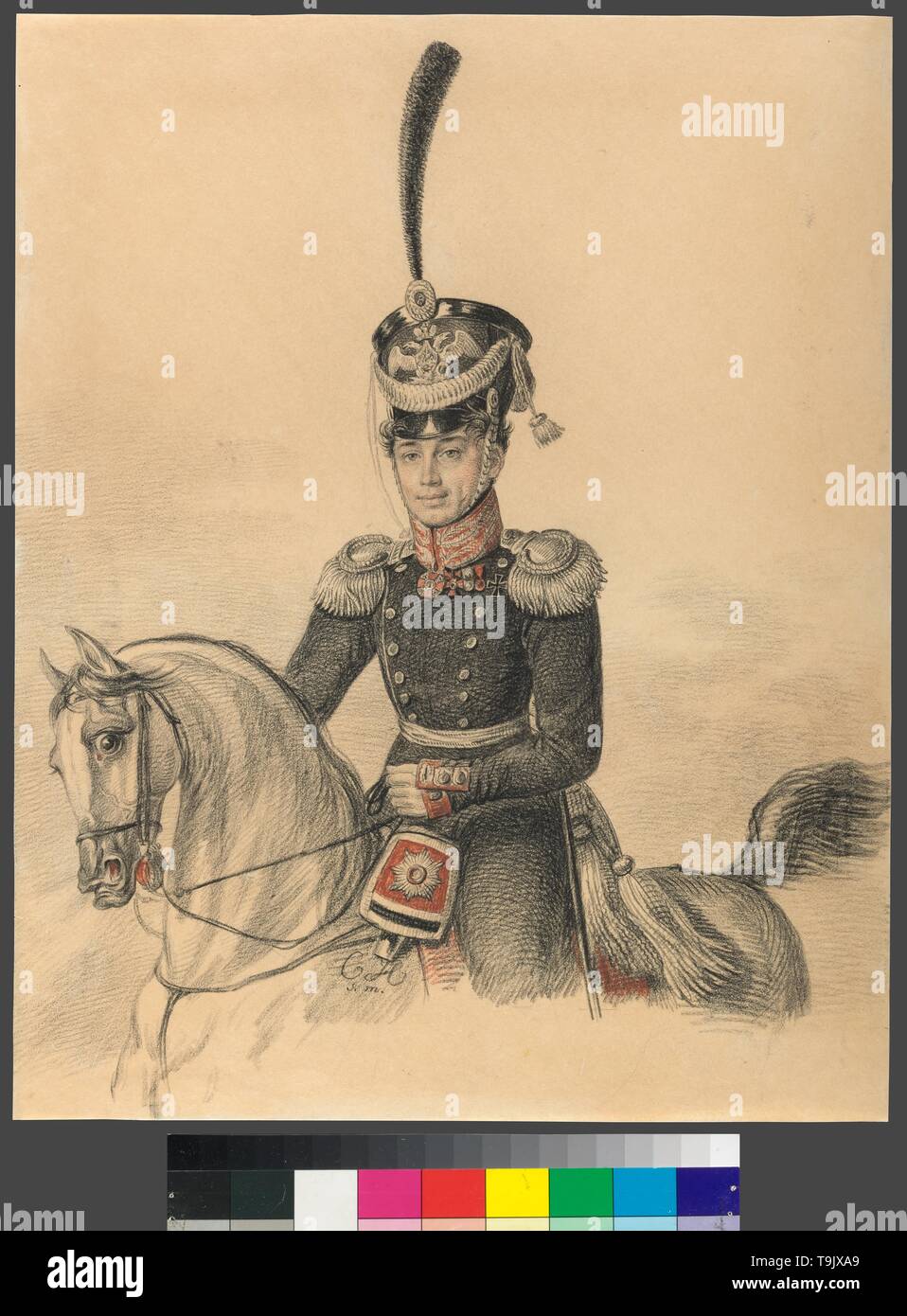 Portrait of Nikolay Alexandrovich Islenyev (1785-1851). Museum: State ...