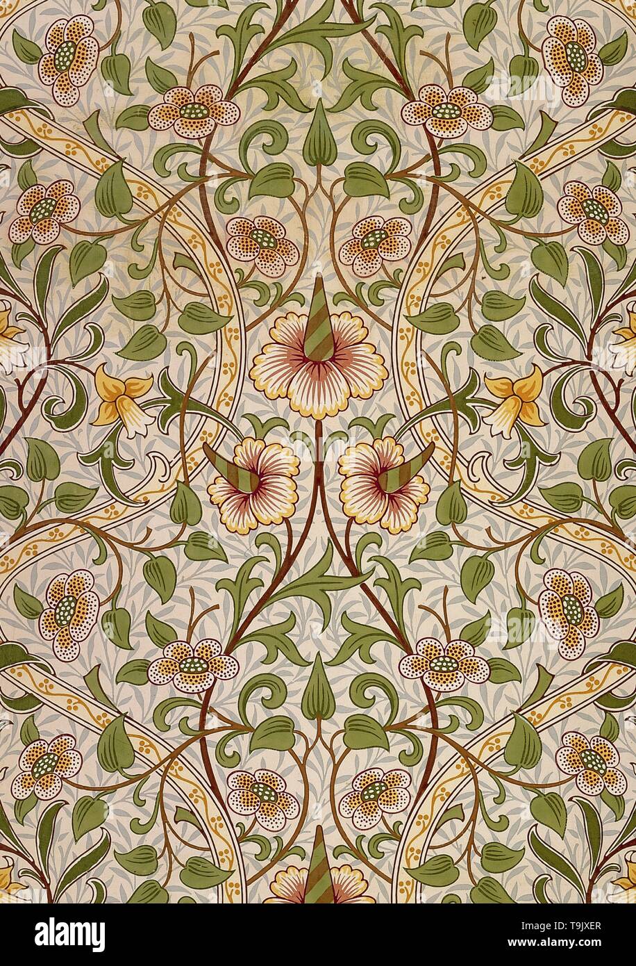 Decorative fabric. Museum: The William Morris Society. Author: Morris ...