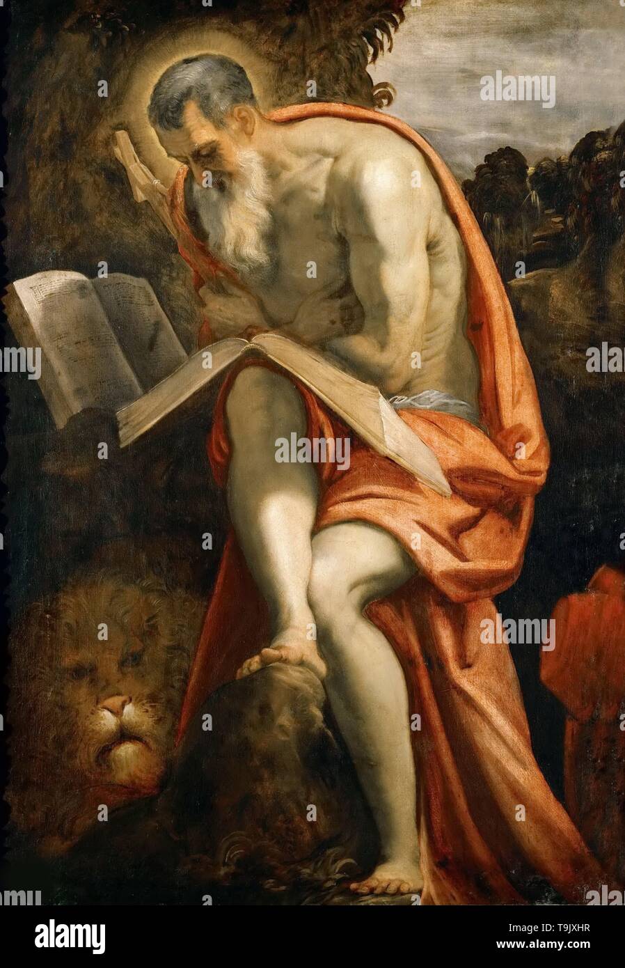 Saint Jerome. Museum: Art History Museum, Vienne Stock Photo - Alamy