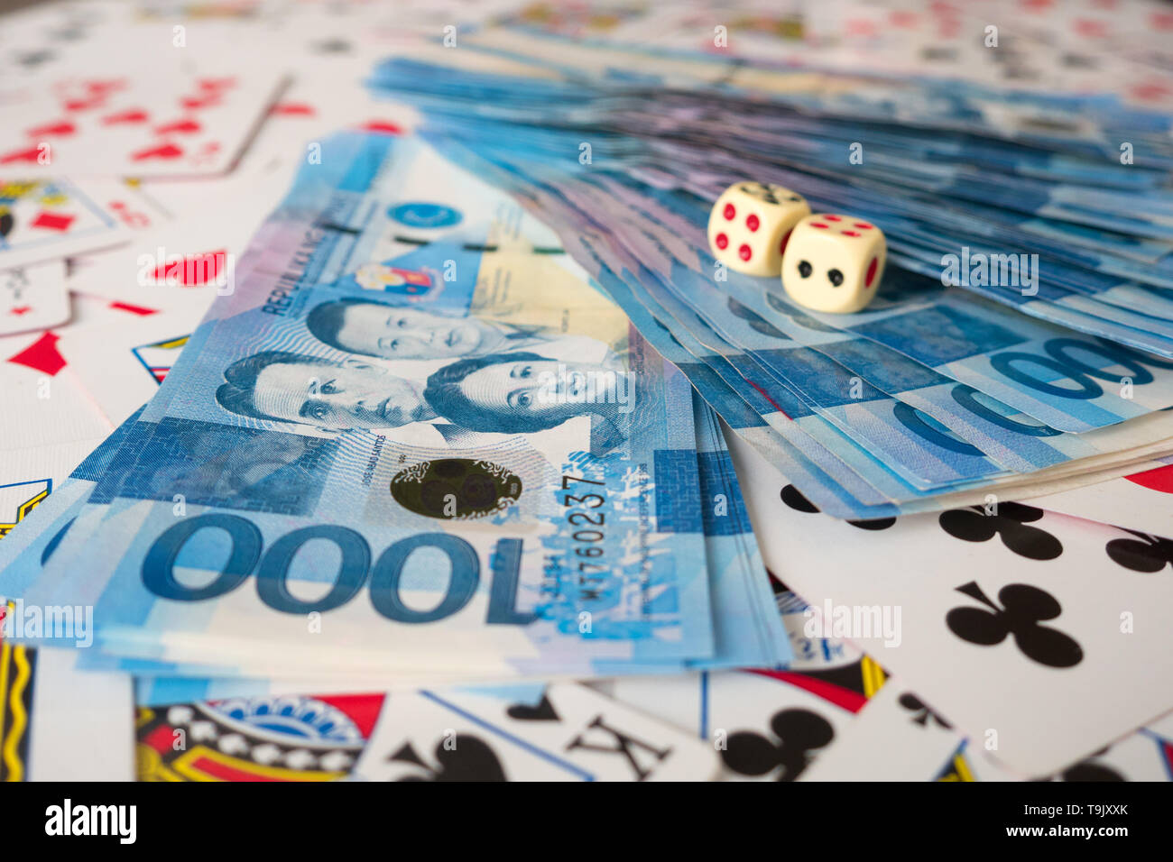 Gambling in the philippines hi-res stock photography and images - Alamy