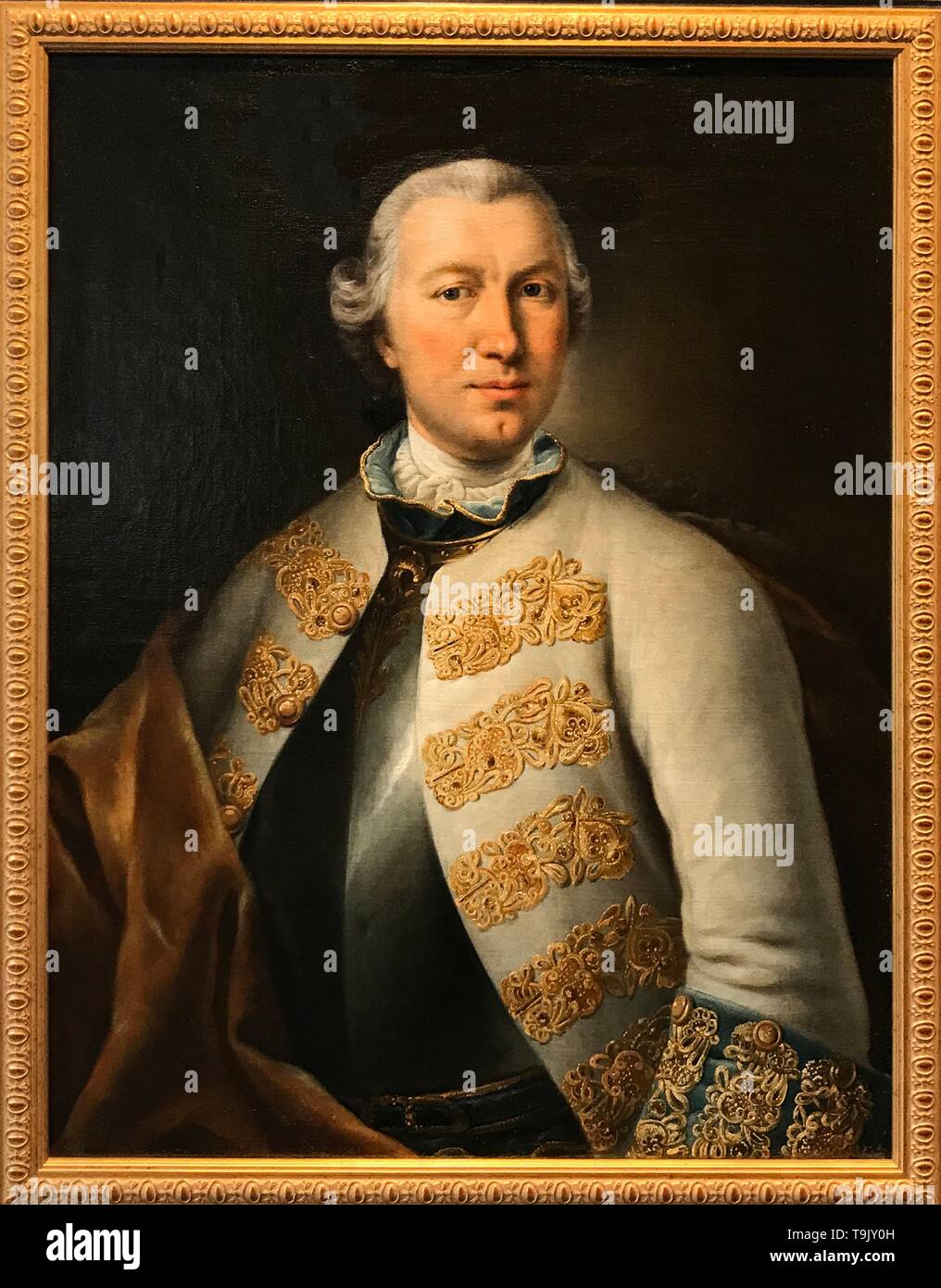 Portrait of Count Karl von Sievers (1710-1774). Museum: Eesti ...