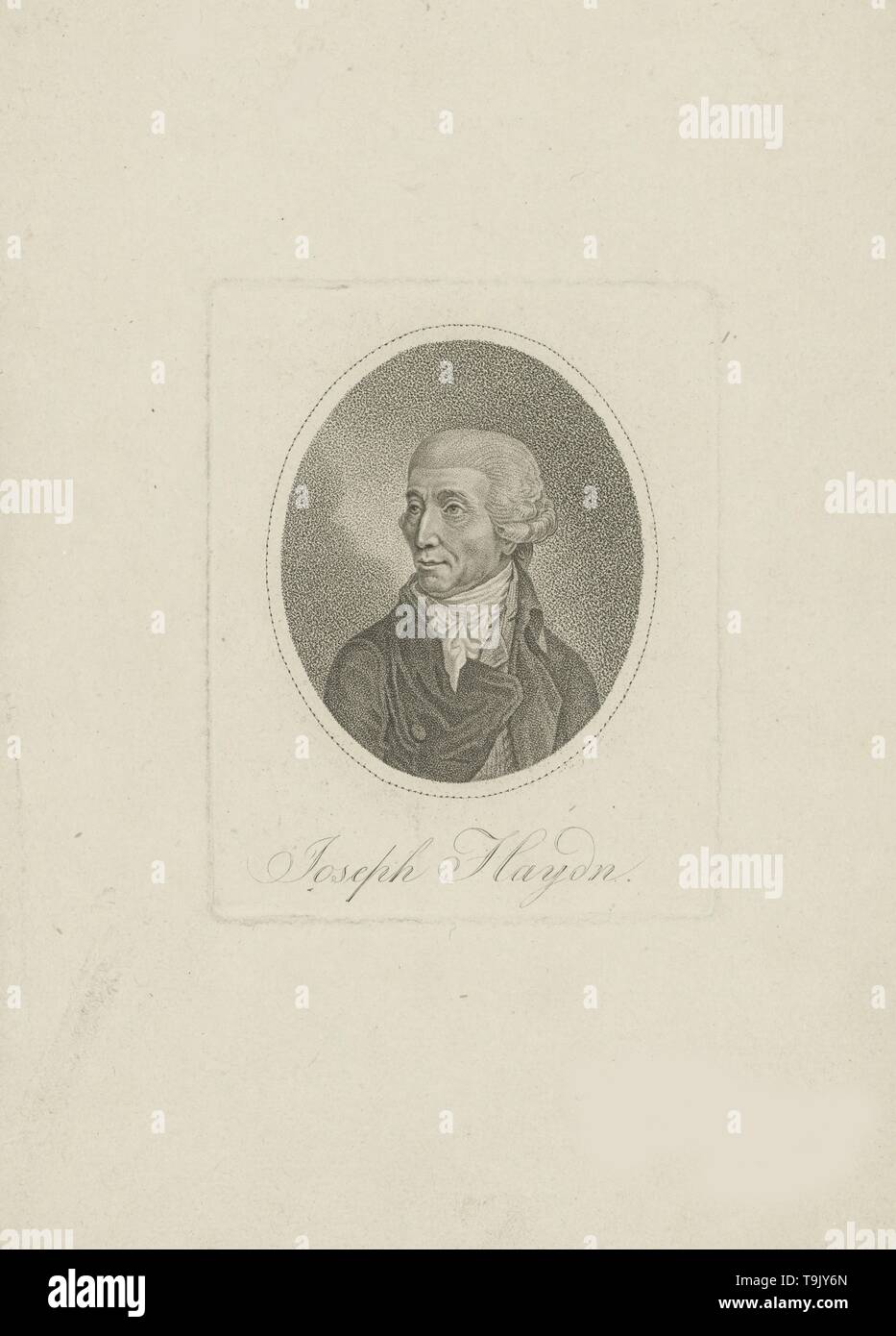 Portrait of the composer Joseph Haydn (1732-1809). Museum: PRIVATE ...