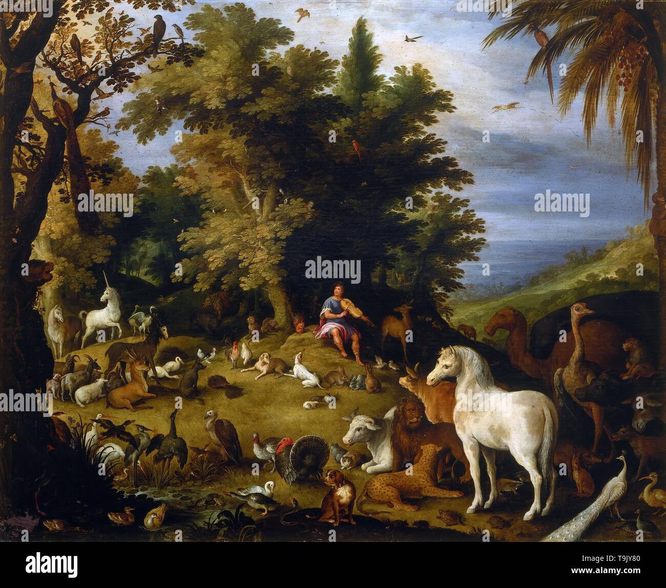 Orpheus with animals hi-res stock photography and images - Alamy