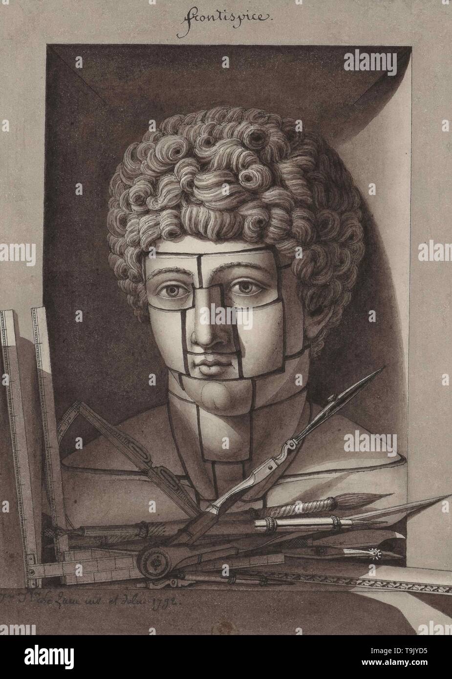 Frontispice de la Nouvelle méthode appli-quée aux principes ...