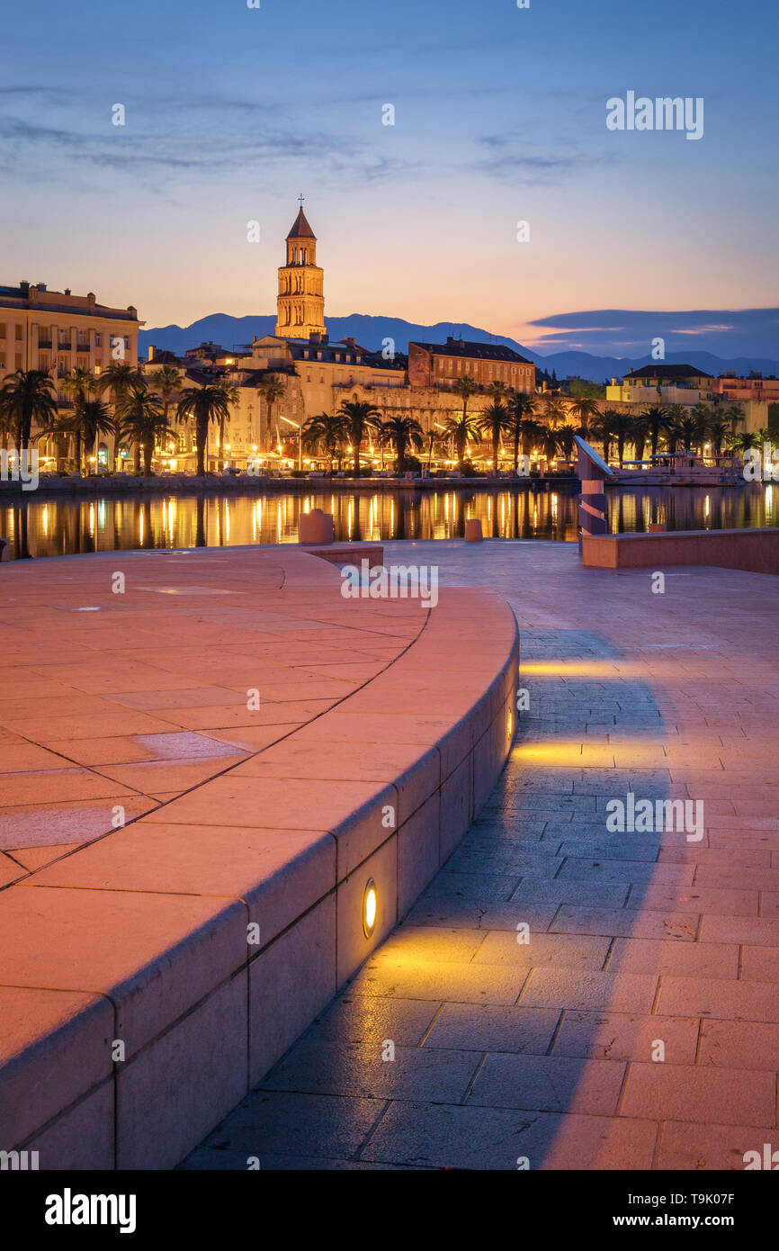 Croatia at night dusk sunset hi-res stock photography and images - Alamy
