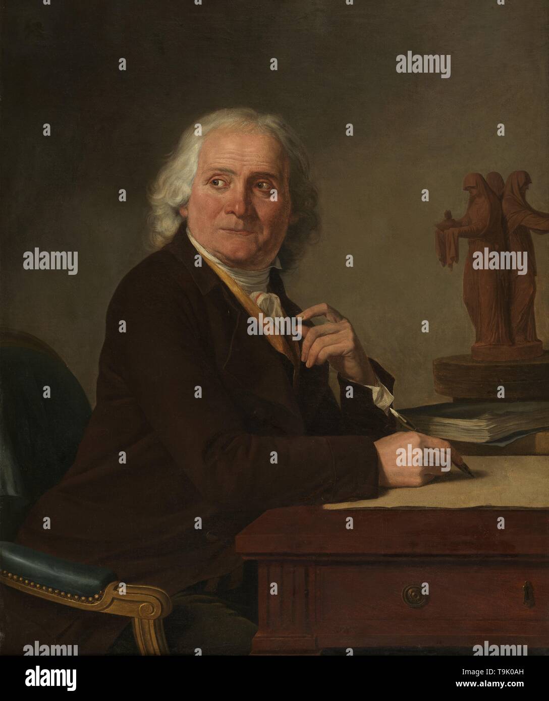 Portrait of joseph benoit suvee hi-res stock photography and images - Alamy