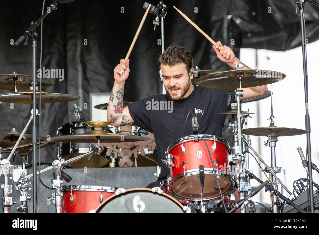 May 17, 2019 - Columbus, Ohio, U.S - HARRY JENNINGS of Shvpes during ...