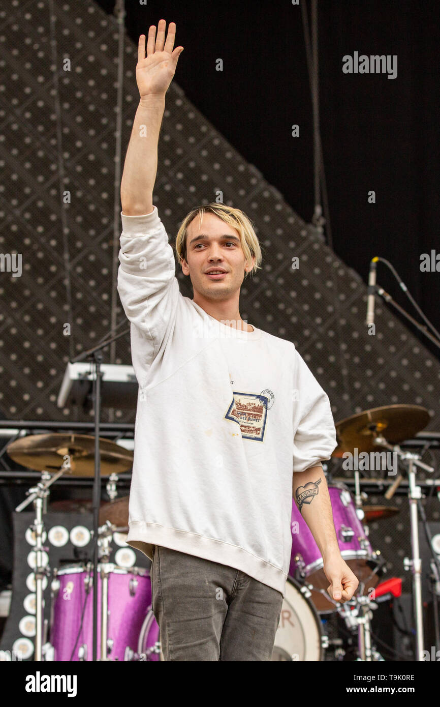 May 17, 2019 - Columbus, Ohio, U.S - JOSH KATZ of Badflower during the ...