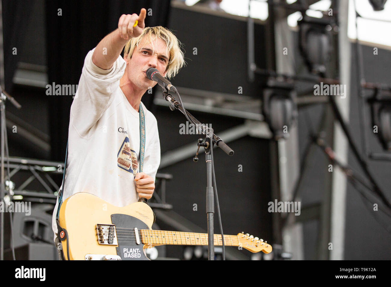 May 17, 2019 - Columbus, Ohio, U.S - JOSH KATZ of Badflower during the ...
