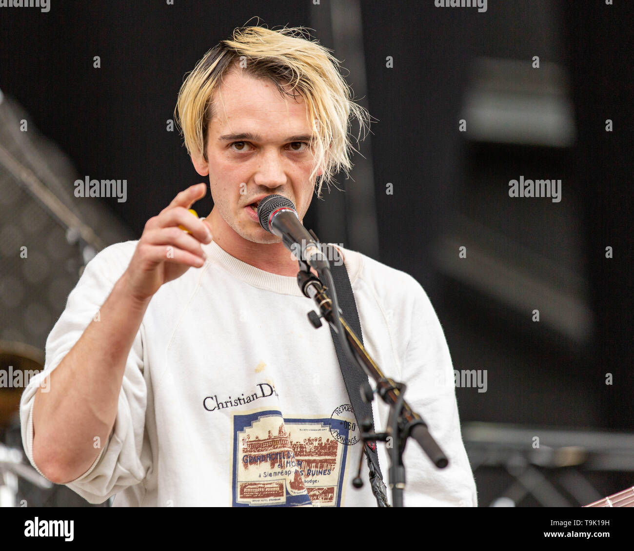 May 17, 2019 - Columbus, Ohio, U.S - JOSH KATZ of Badflower during the ...