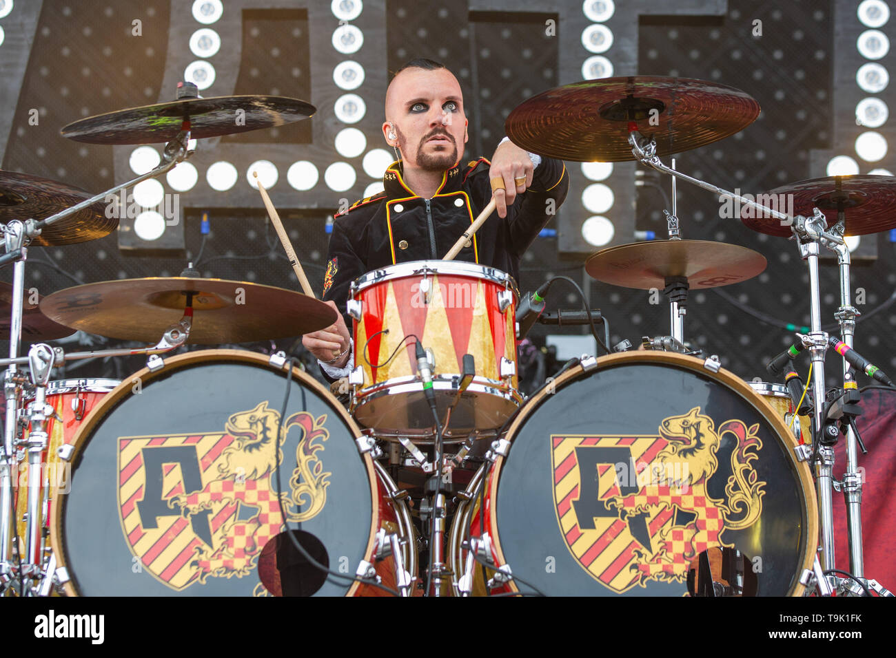 May 17, 2019 - Columbus, Ohio, U.S - JOHN ALFREDSSON of Avatar during ...