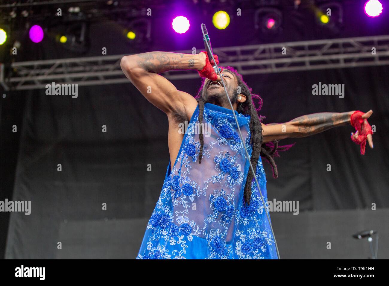 May 17, 2019 - Columbus, Ohio, U.S - THEOGM of Ho99o9 during the Sonic ...