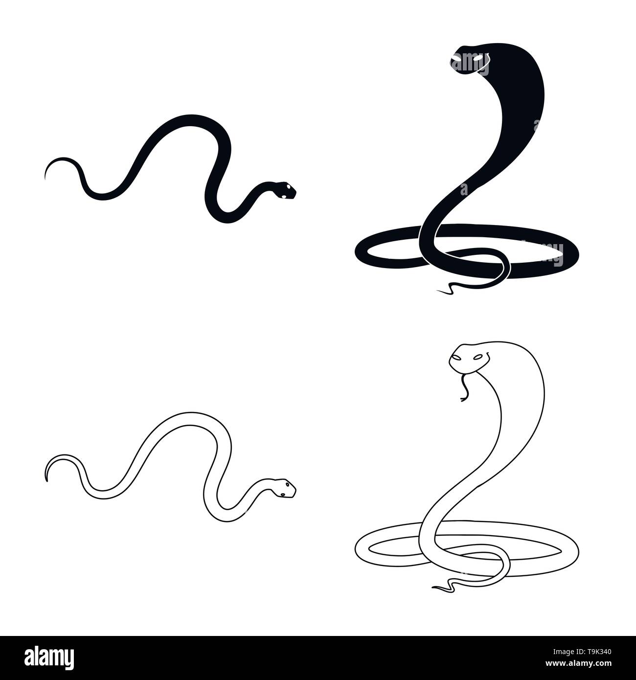 animal,cobra,tail,pink,viper,black,tattoo,tropics,gray,tongue,spiral ...