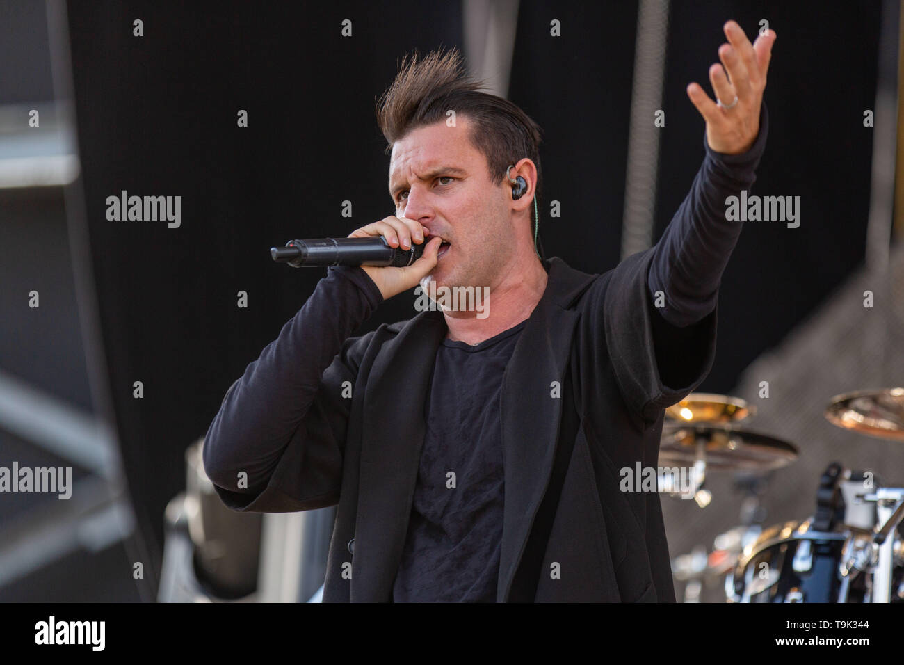 May 17, 2019 - Columbus, Ohio, U.S - WINSTON MCCALL of Parkway Drive ...