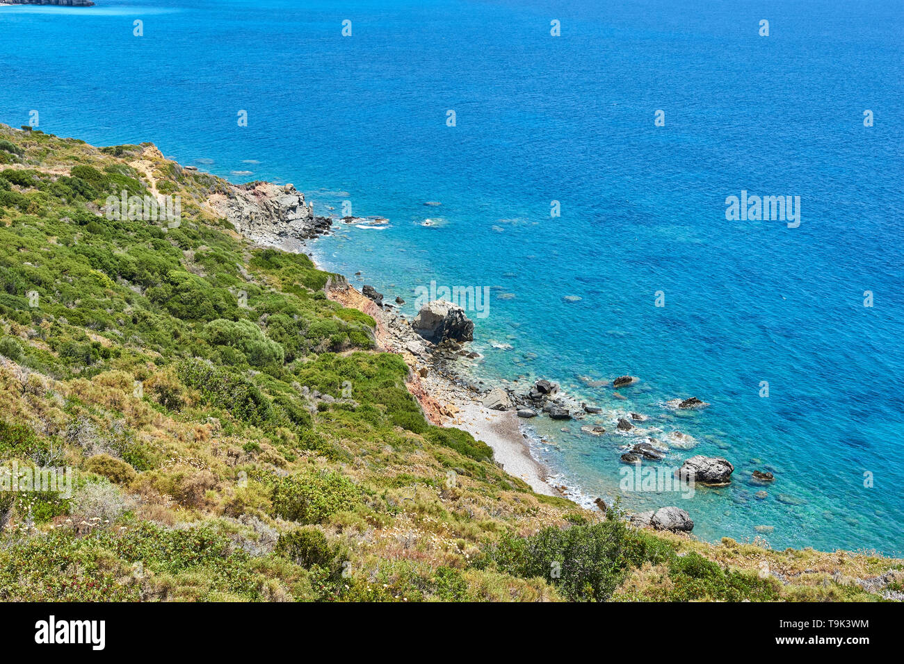 The amazing Kaladi beach, beautiful scenery with crystal clear water ...