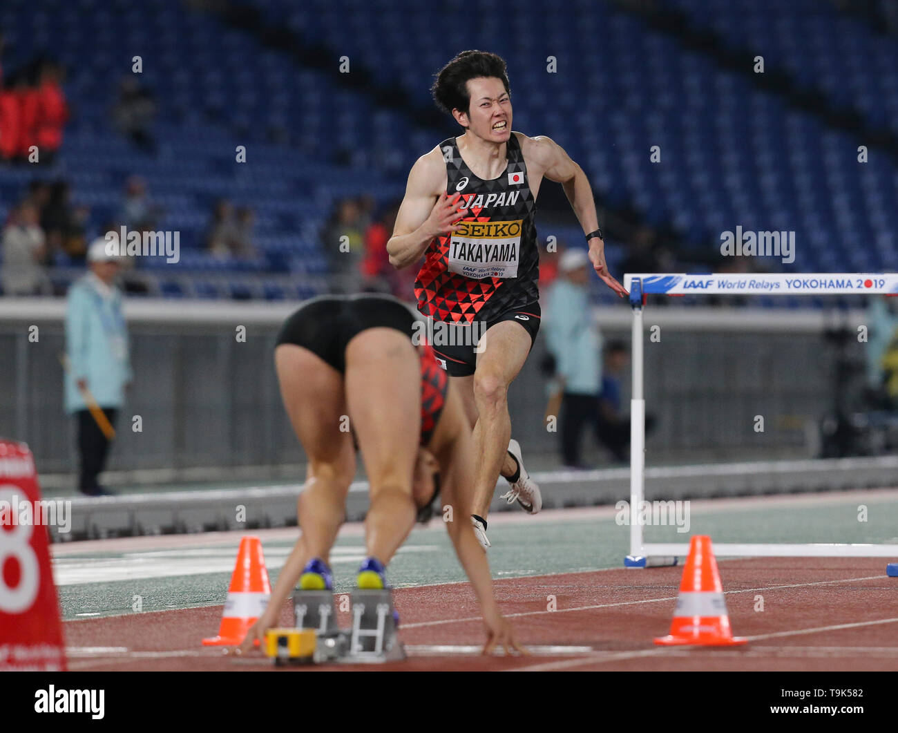 YOKOHAMA, JAPAN - MAY 10: Shunya Takayama of Japan in the final of the ...