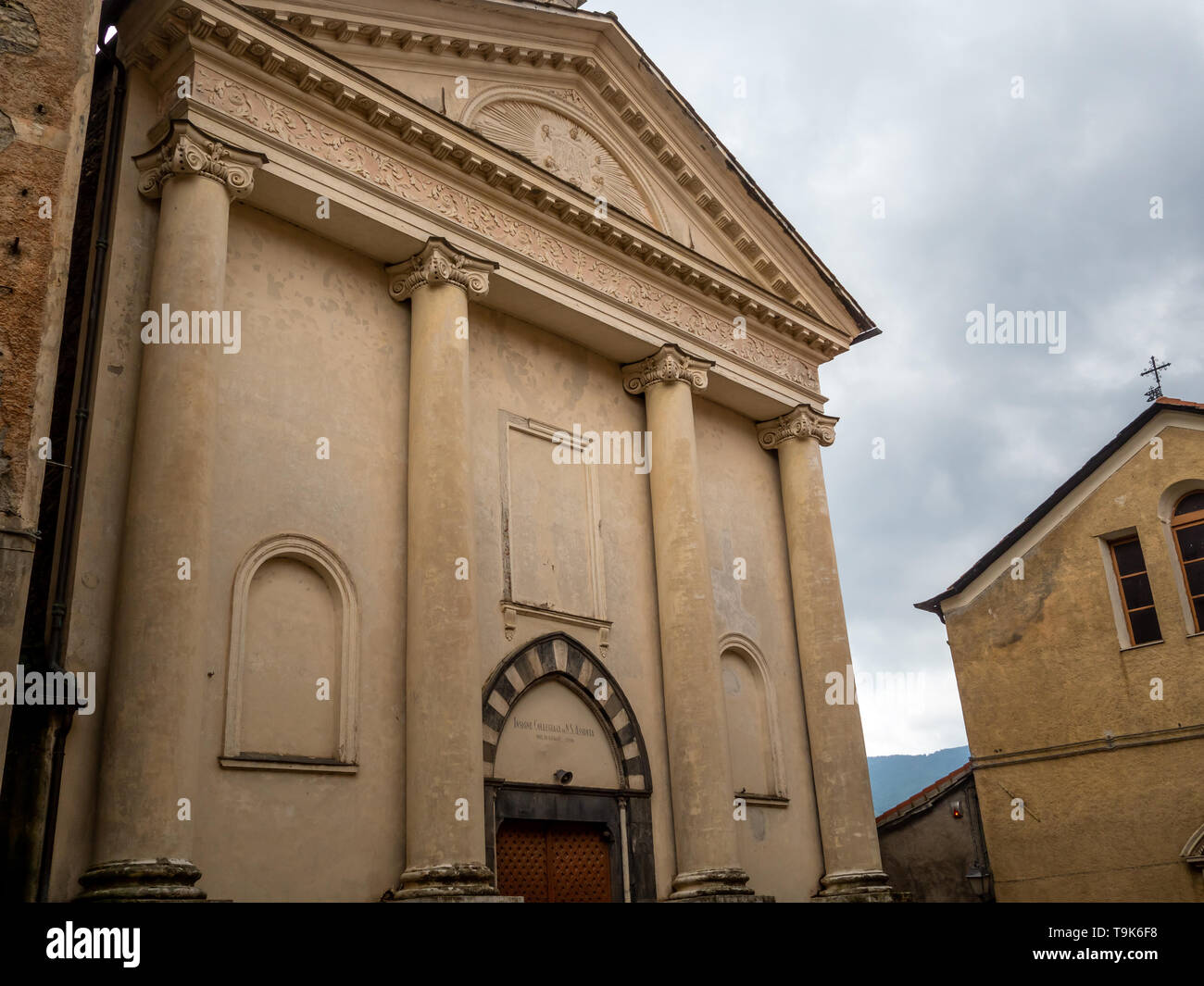 Village church triora hi-res stock photography and images - Alamy