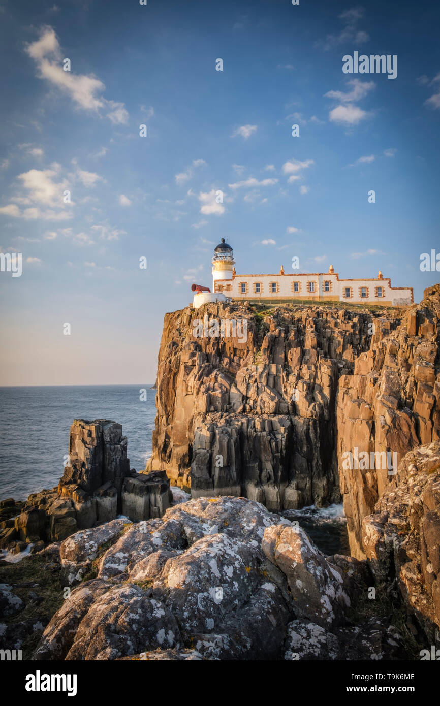 Neist Point Lighthouse, Isle of Skye, Scotland, UK Stock Photo - Alamy