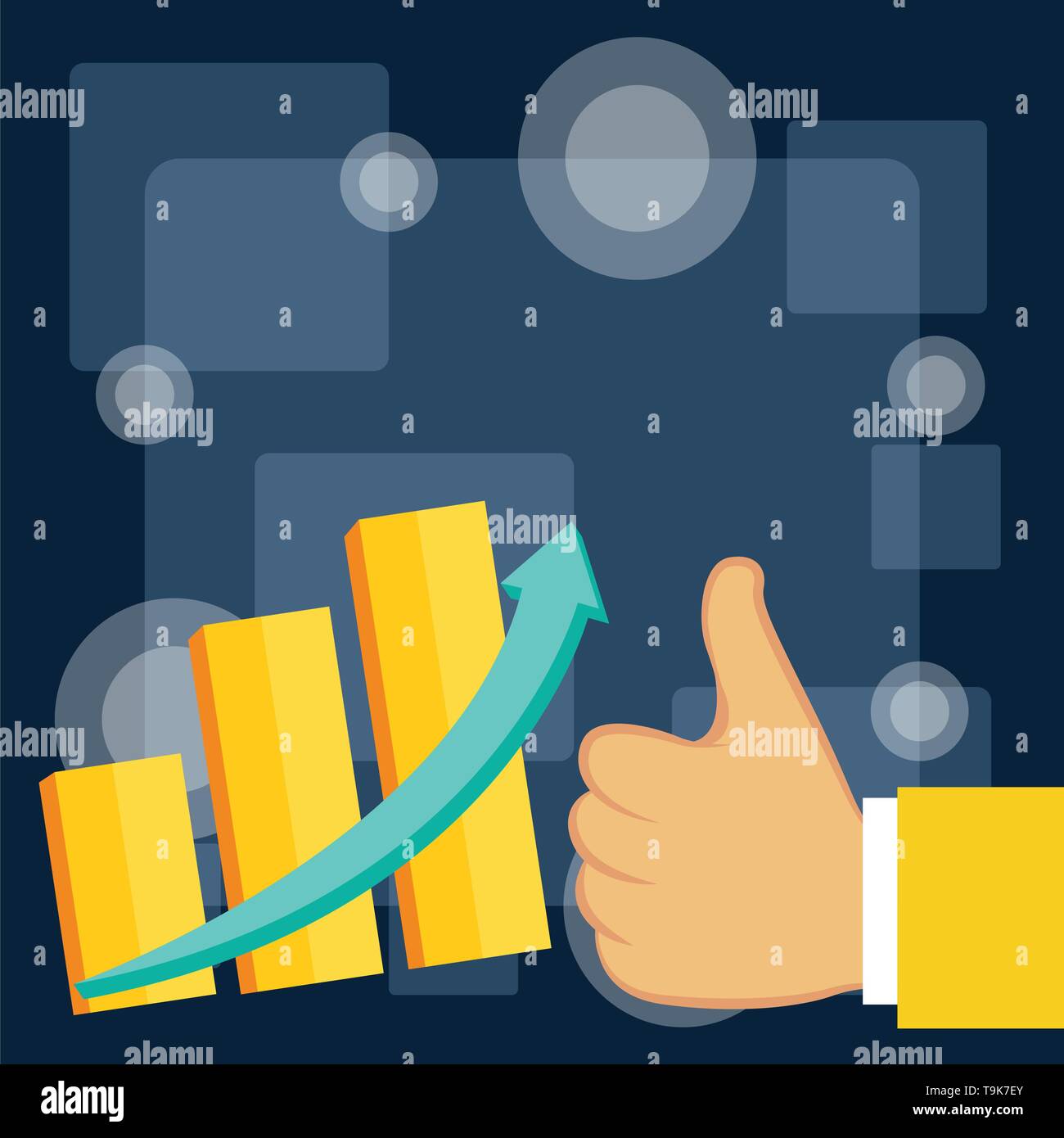 Escalating bar graph hi-res stock photography and images - Alamy