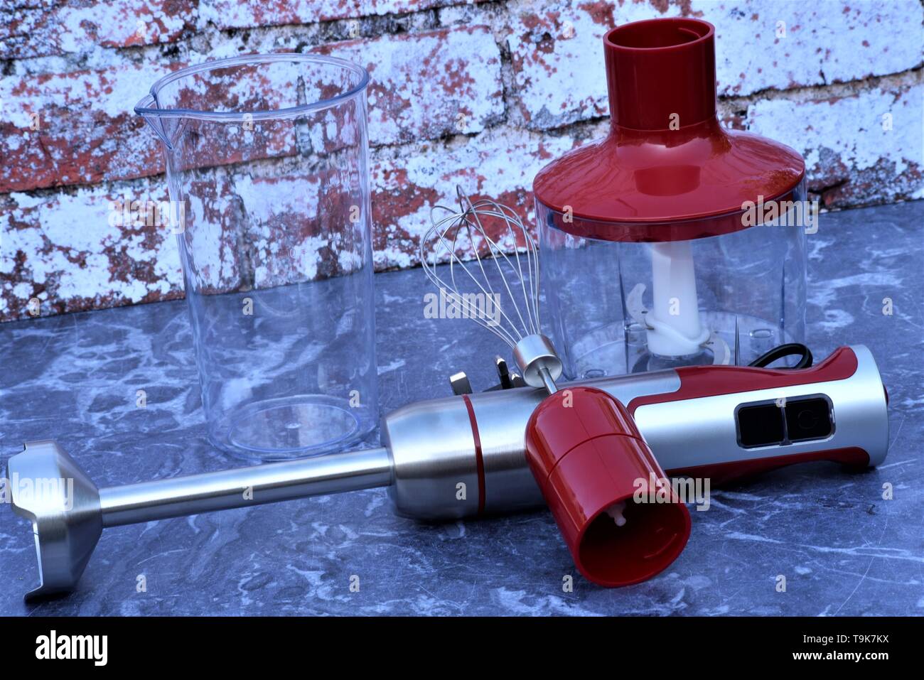 Handheld two speed ( turbo ) mixer - blender 800 W with accessories ...