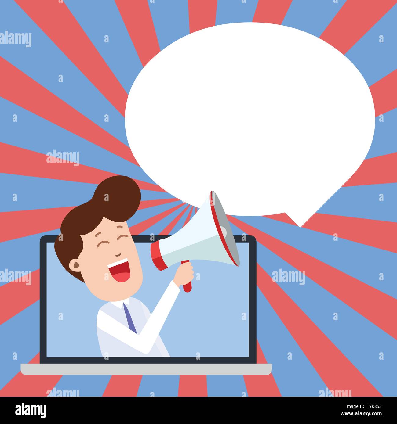 Communicate through sound Stock Vector Images - Alamy