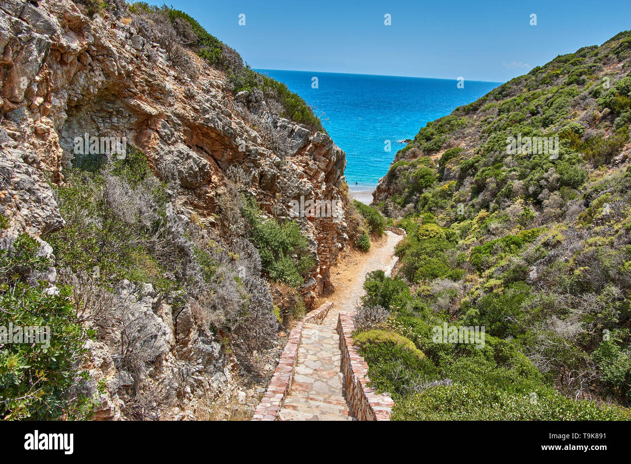 The amazing Kaladi beach, beautiful scenery with crystal clear water ...