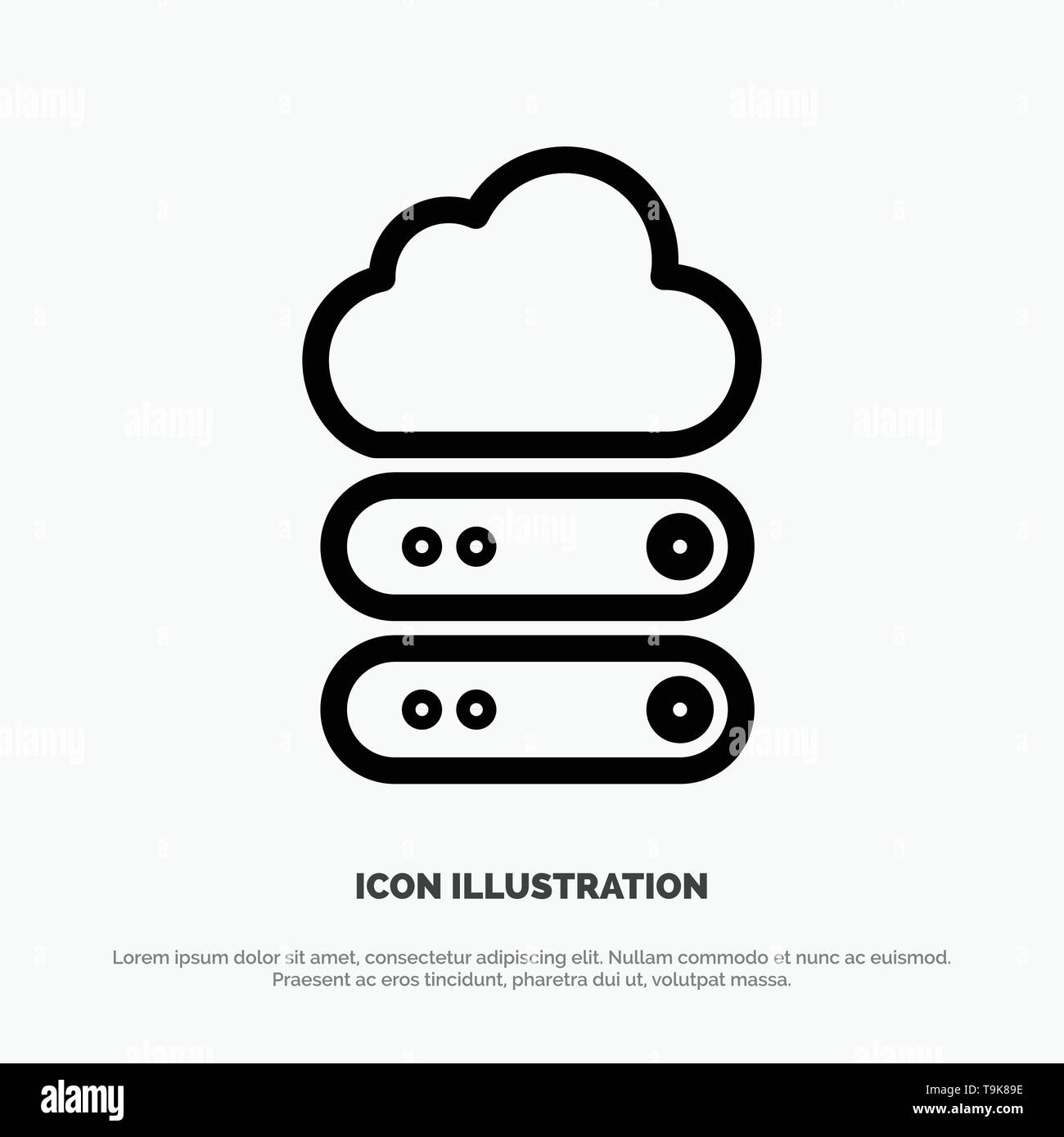 Big, Cloud, Data, Storage Line Icon Vector Stock Vector Image & Art - Alamy Big, Cloud, Data, Storage Line Icon Vector Stock Vector Image & Art - Alamy