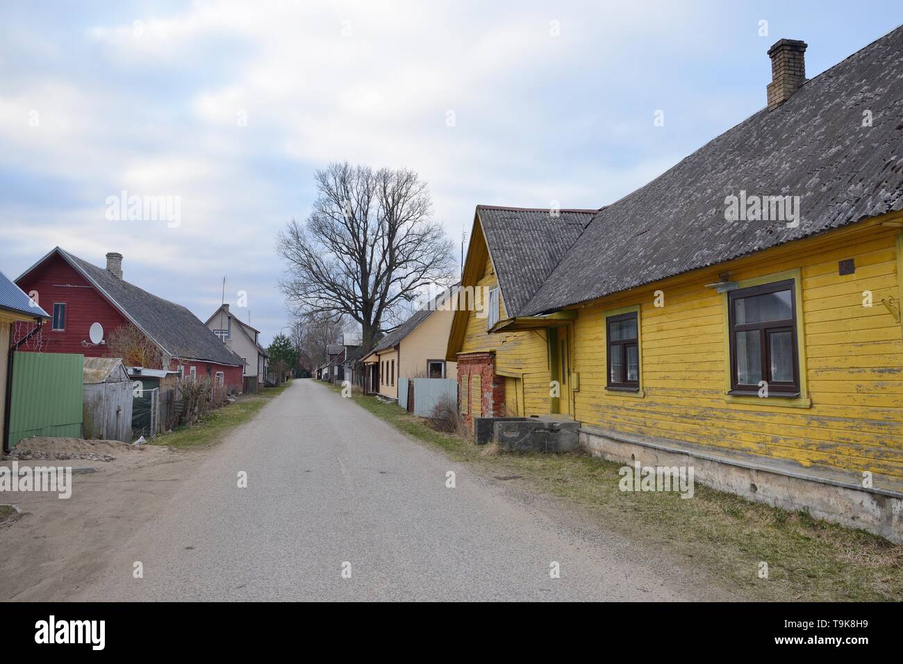 Russian Old Believers village of Varnja, Tartu County, Estonia, April ...