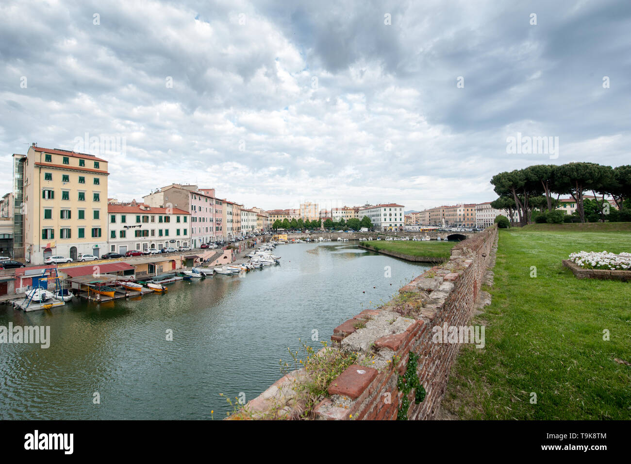 Canals livorno old town tuscany hi-res stock photography and images - Alamy