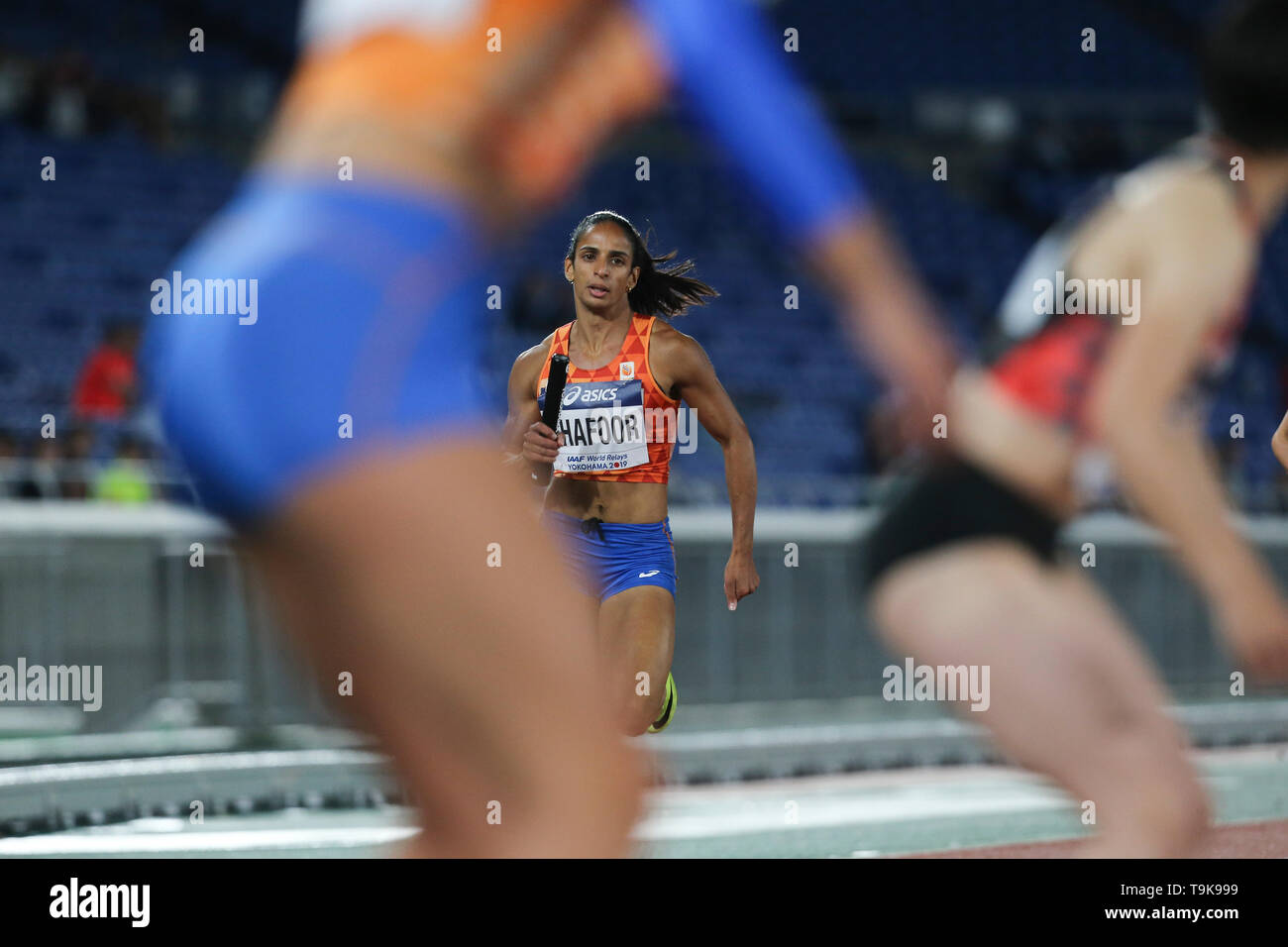 YOKOHAMA, JAPAN - MAY 10: Madiea Ghafoor of The Netherlands in the ...