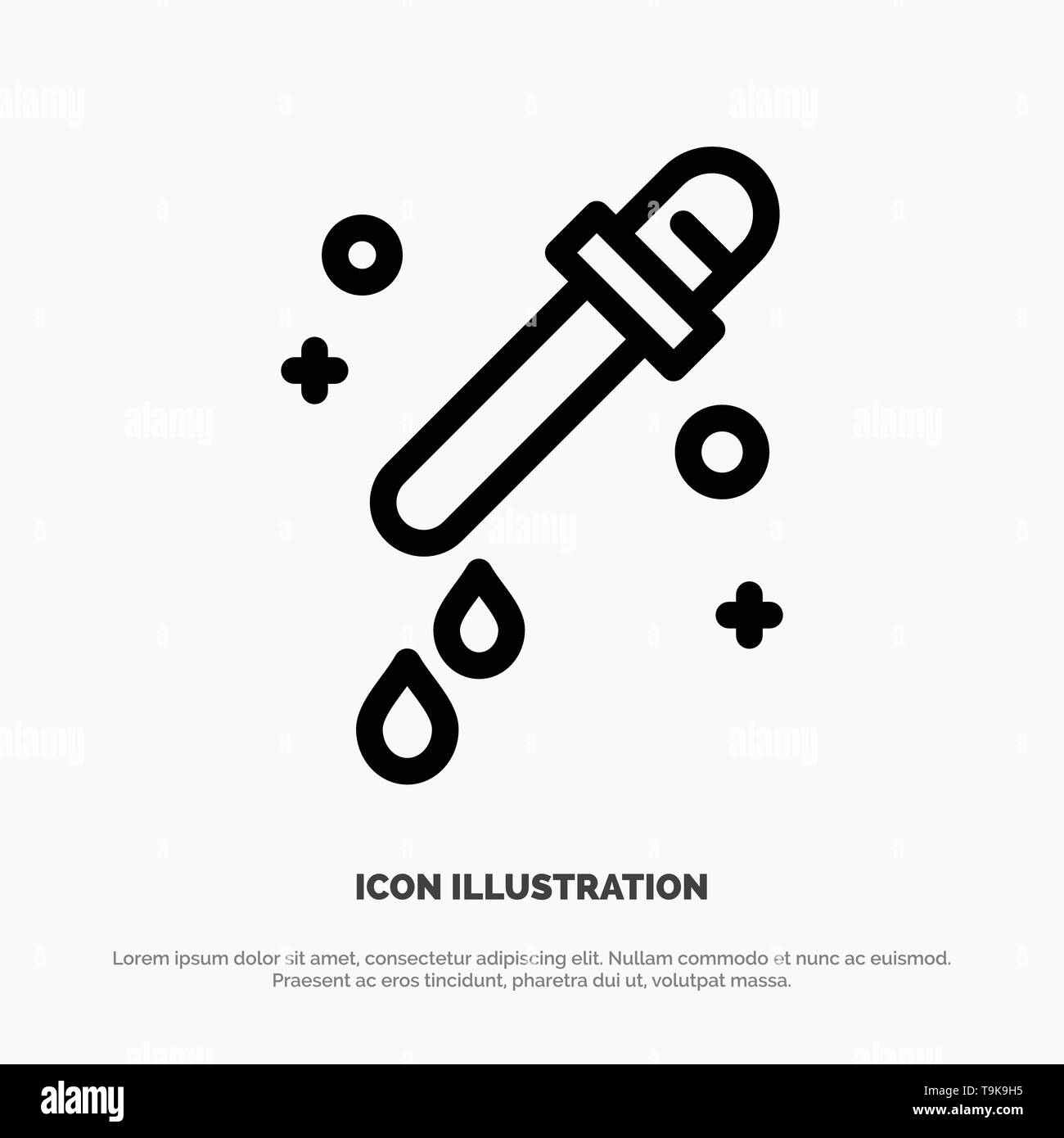 Dropper isolated vector vectors hi-res stock photography and images - Alamy