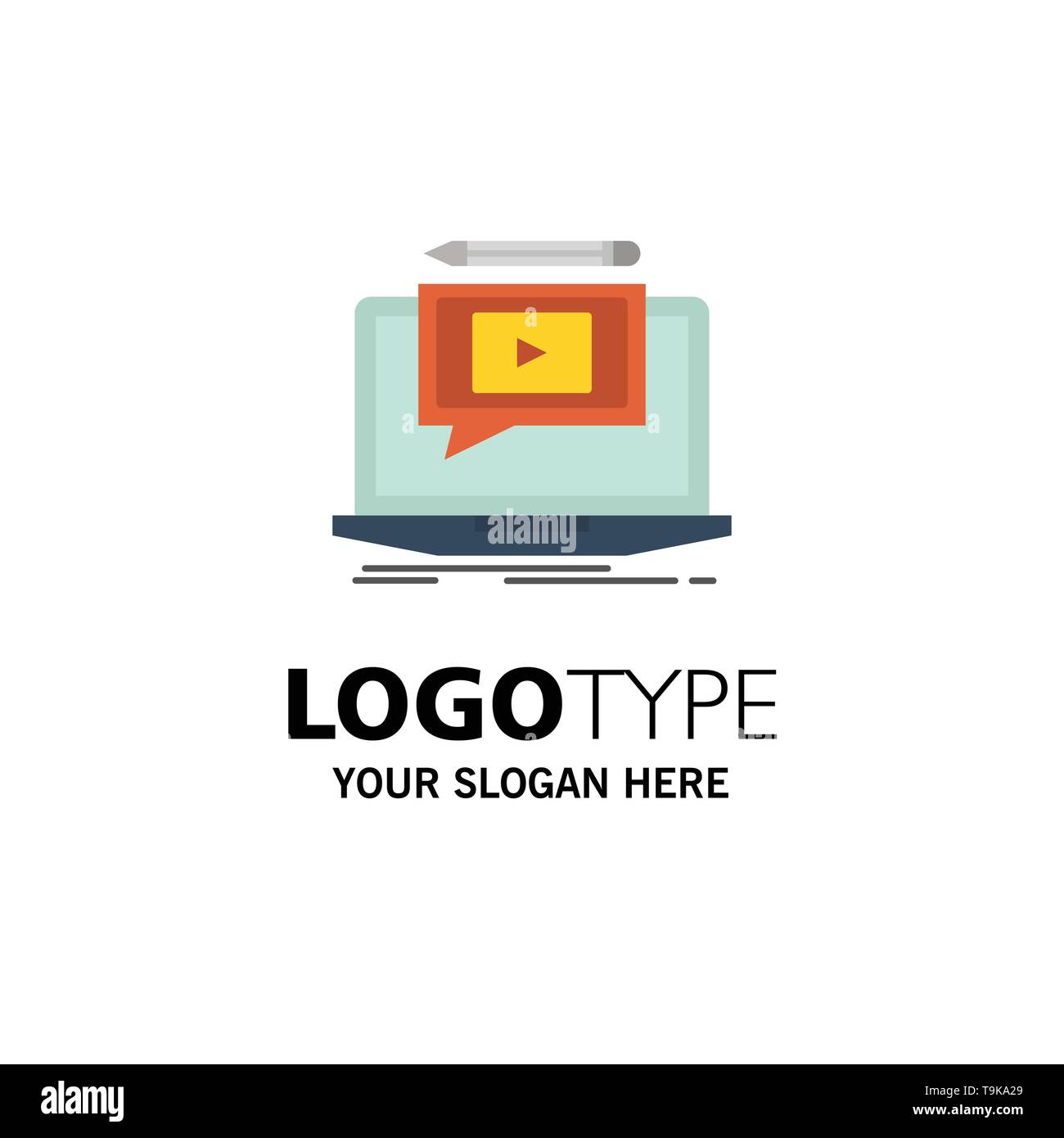 Tutorial logo logo Stock Vector Images - Alamy