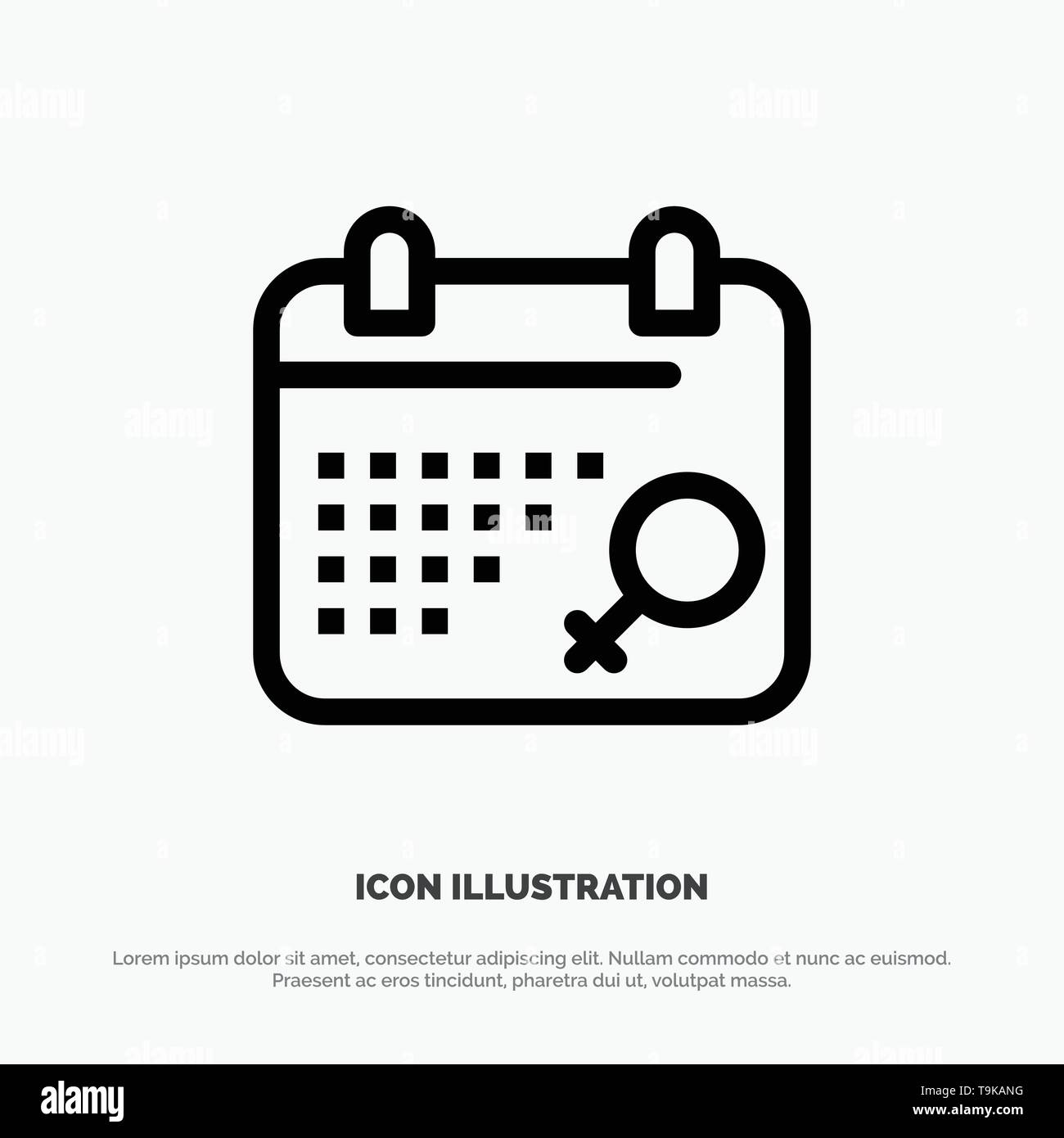 Calendar symbol Stock Vector Images - Alamy