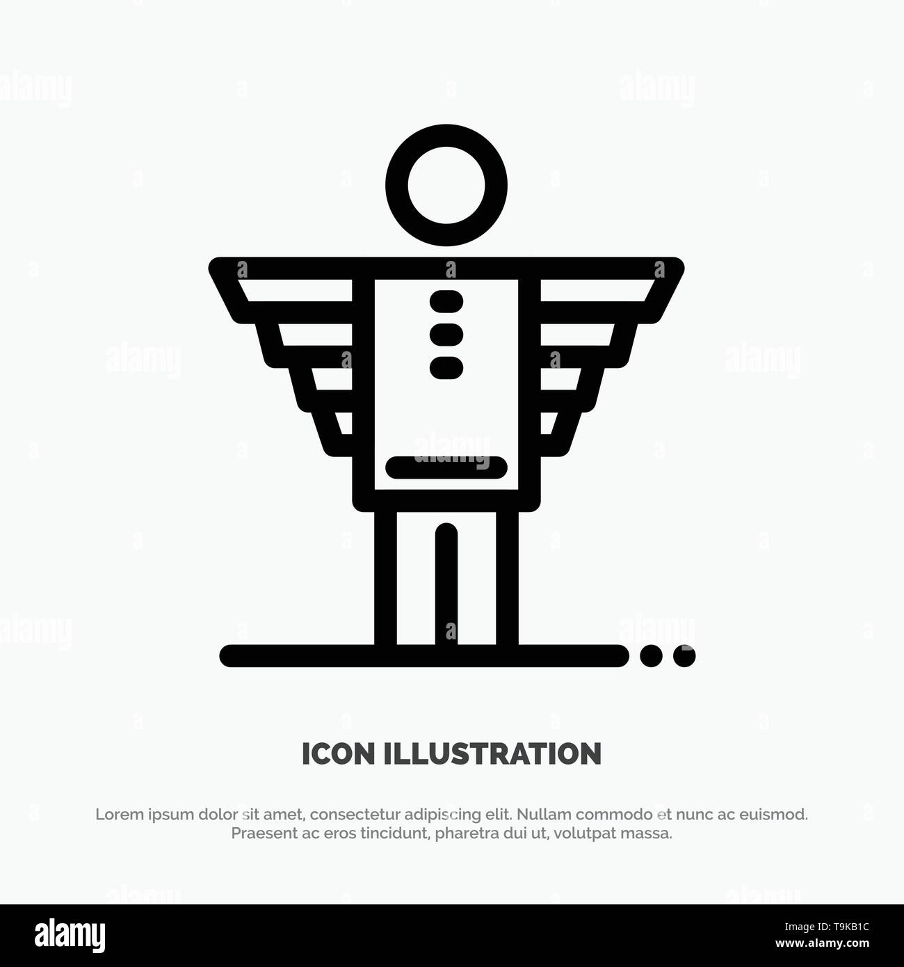 Businessman angel Stock Vector Images - Alamy