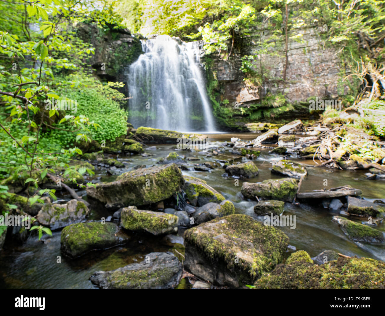 Lynn Falls Waterfall Stock Photo - Alamy