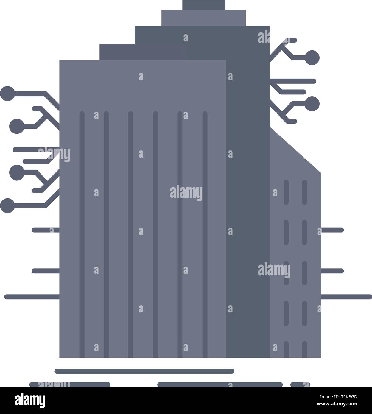 Building connected to the outdoors Stock Vector Images - Alamy