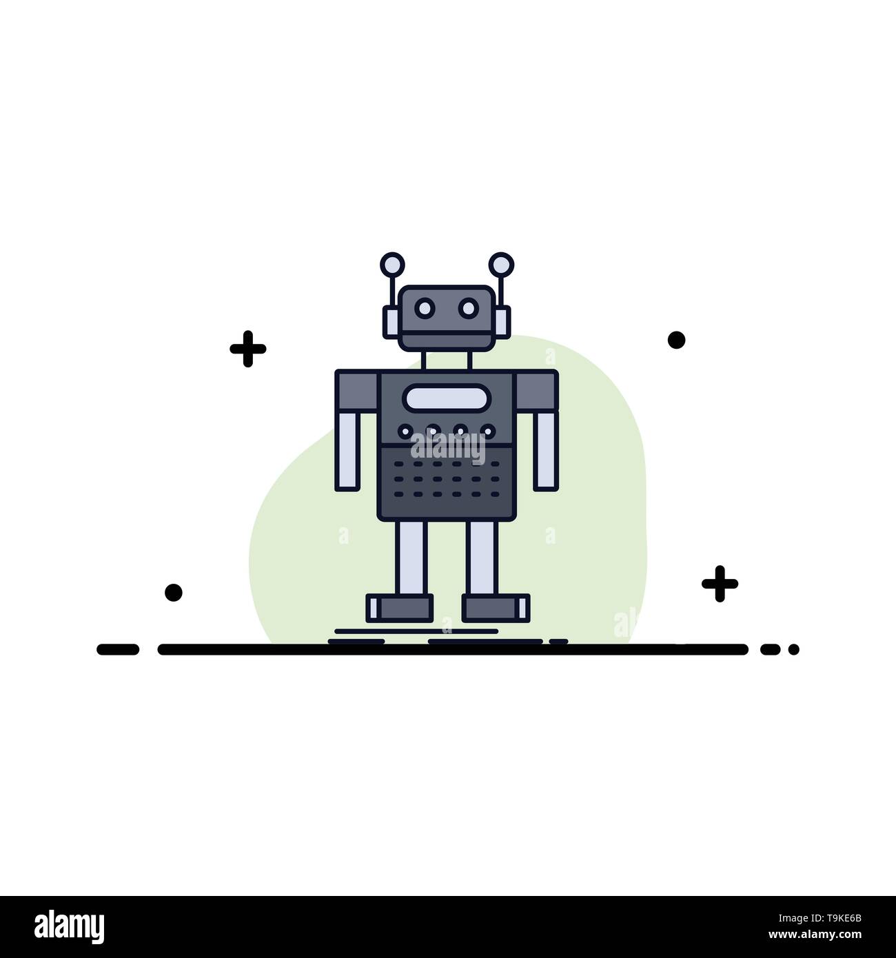 Silver bot Stock Vector Images - Alamy
