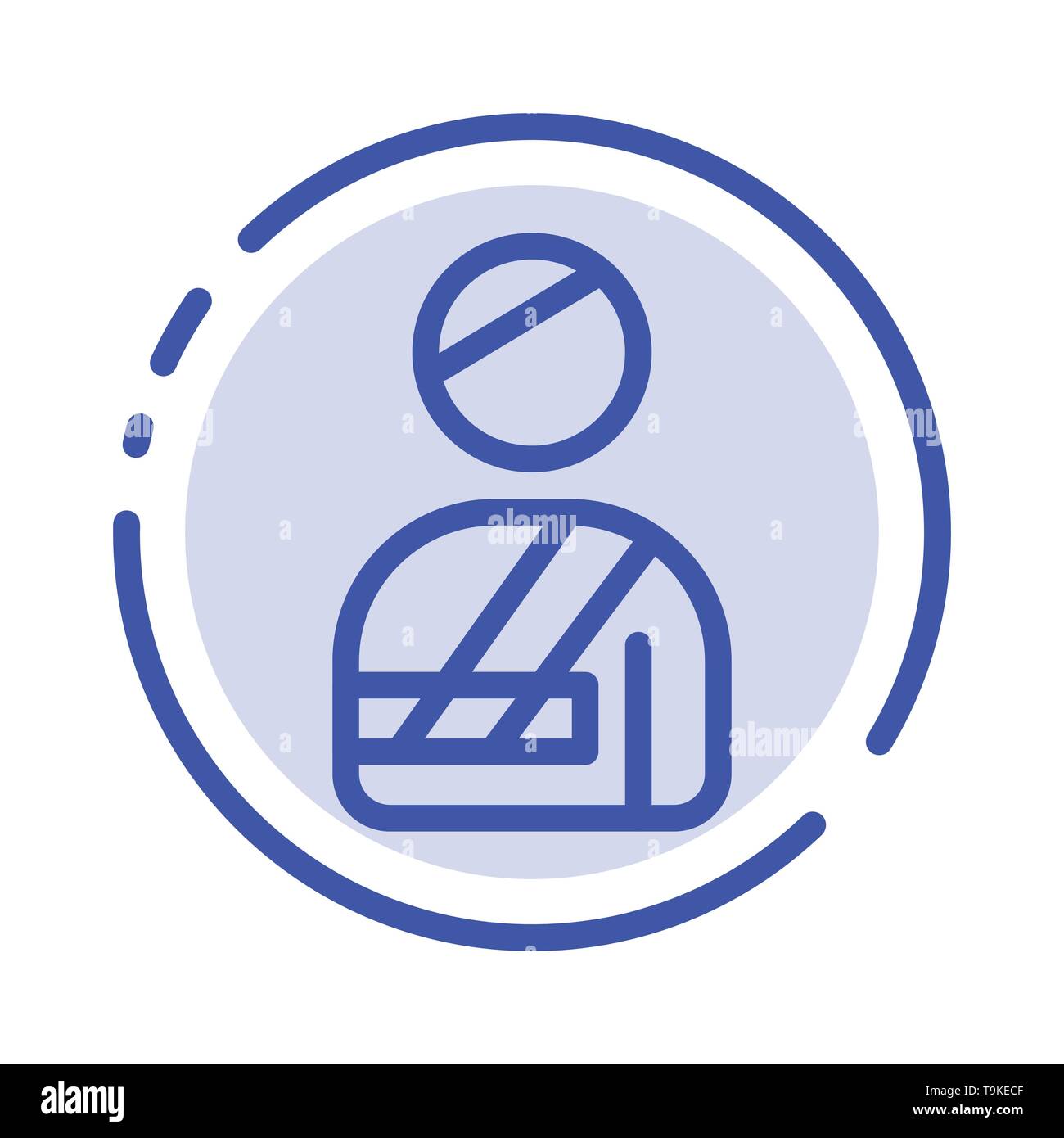 Woman injured leg Stock Vector Images - Alamy