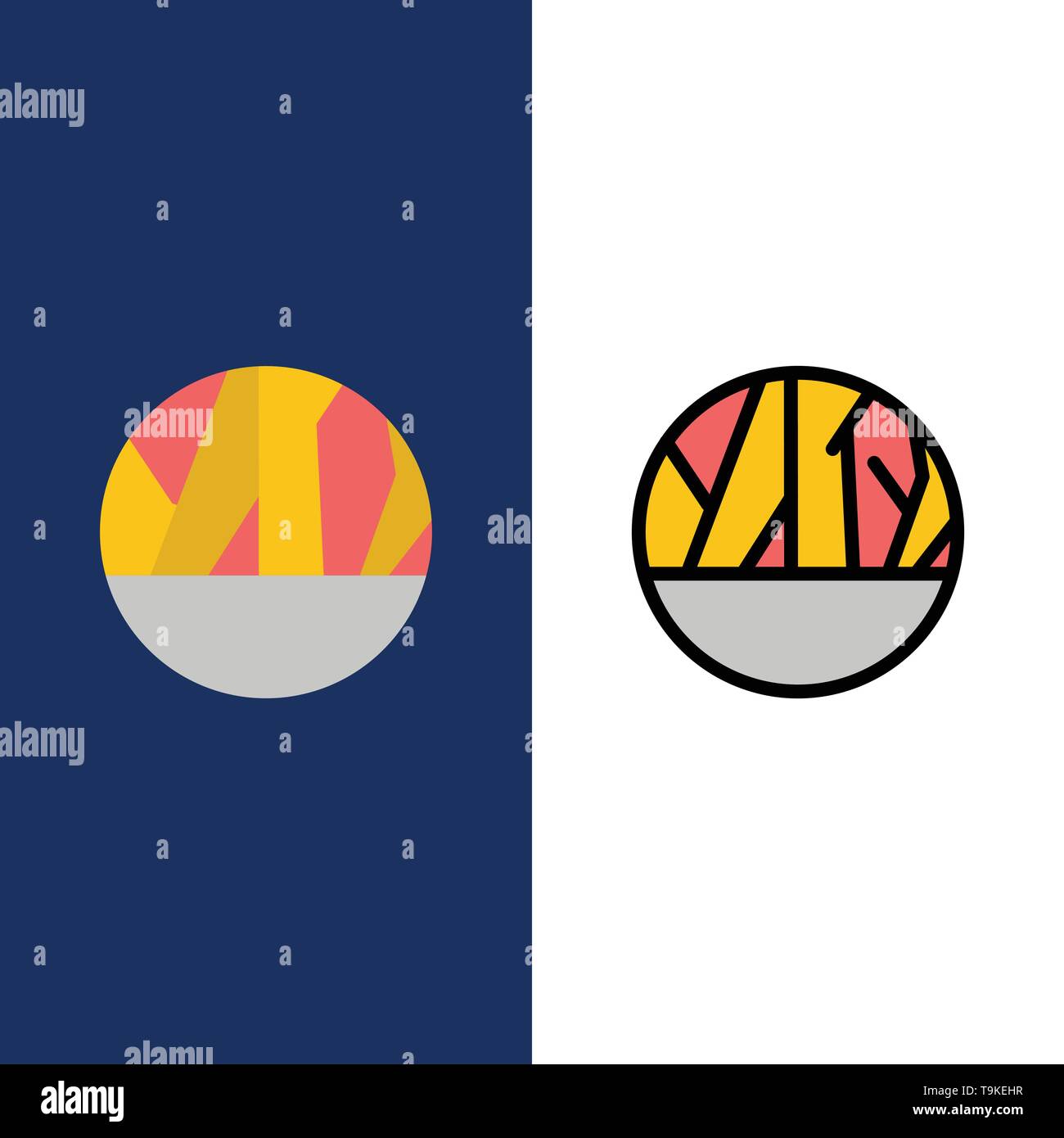 Flat icons wound hi-res stock photography and images - Alamy